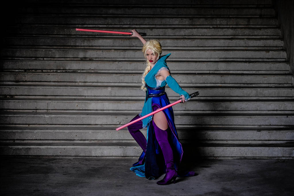 Darth Elsa | Mashup cosplay - starwars.pl